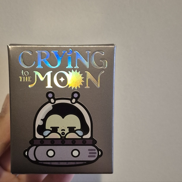 POP MART | Toys | Popmart Crying To The Moon Sitting Mini Figurine ...